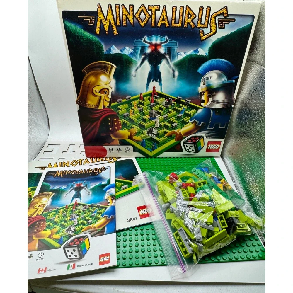 Lego | Toys | Lego Minotaurus Board Game 384 Greek Mythology Labyrinth ...